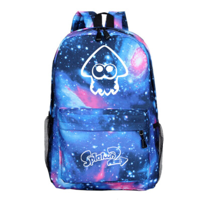 Cartoon Splatoon Backpack Boys School bag Girl Shoulders Bag Anime ...
