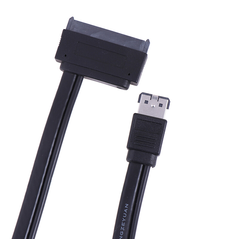 Power esata usb 2.0 5v 12v combo to 2.5'' 3.5'' 22pin sata hdd adapter ...