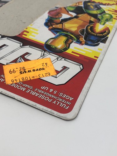 GI Joe Card Back Cobra BAT Enemy 1990 | eBay