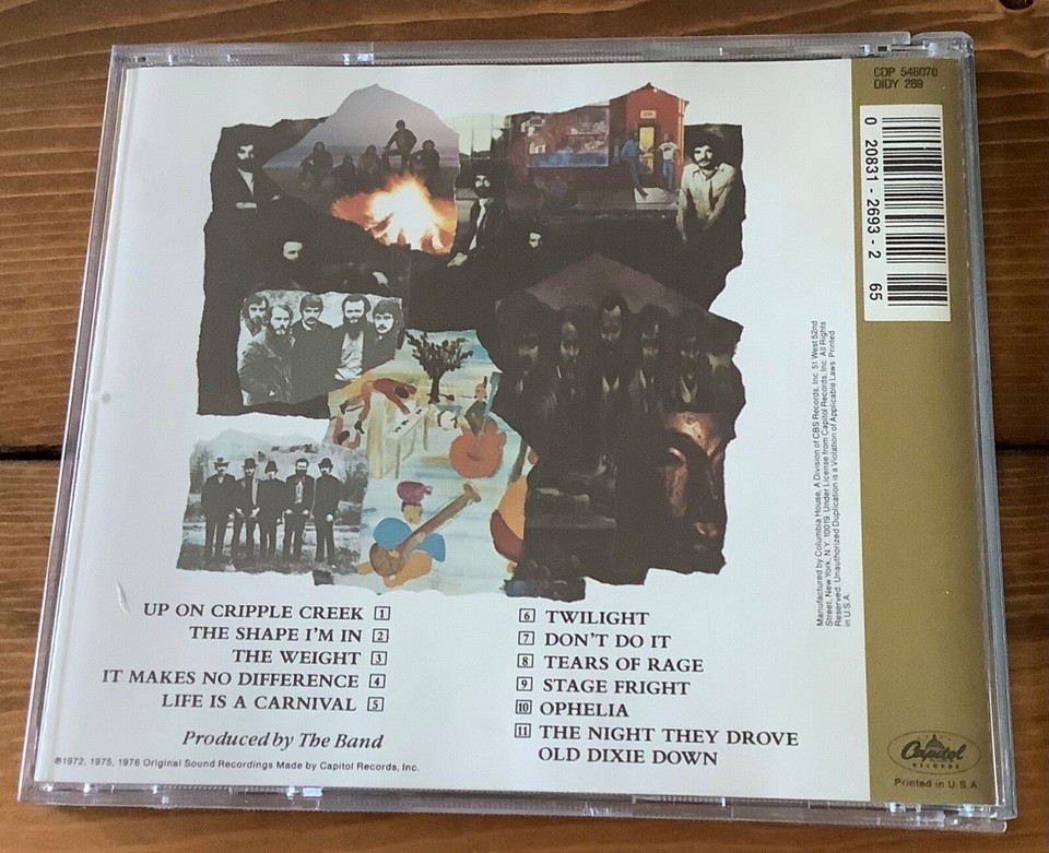 The Best of the Band by The Band… cd | eBay