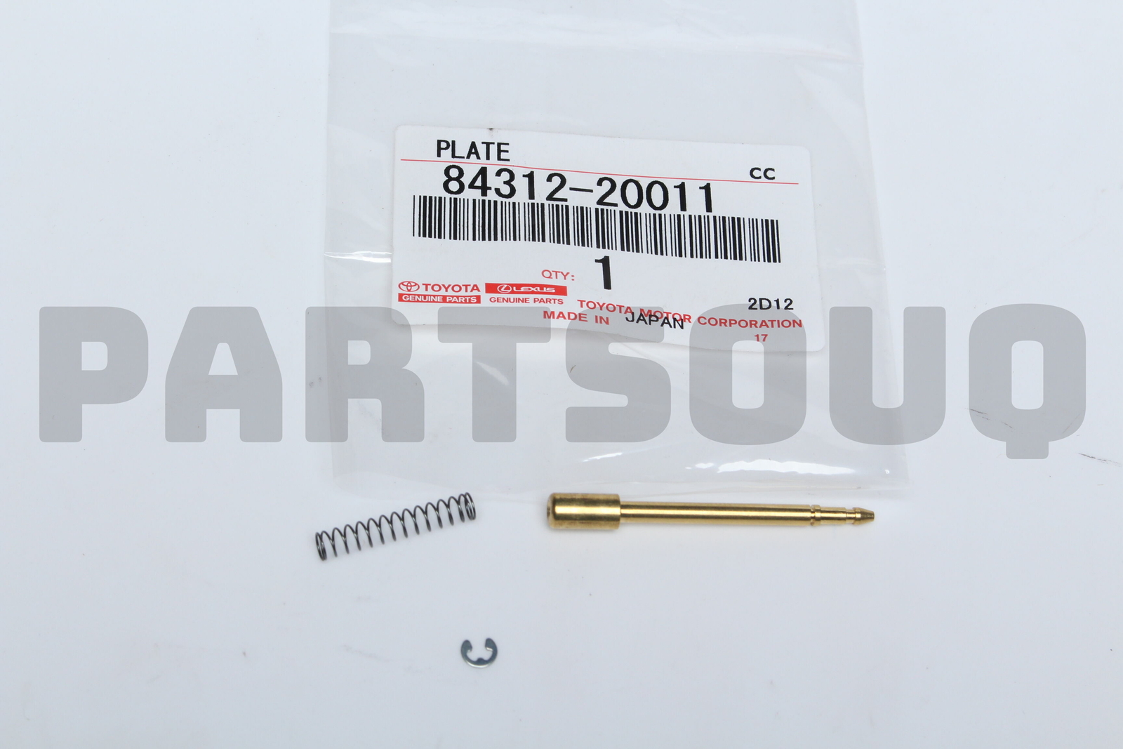 8431220011 Genuine Toyota PLATE, HORN CONTACT 84312-20011 | eBay