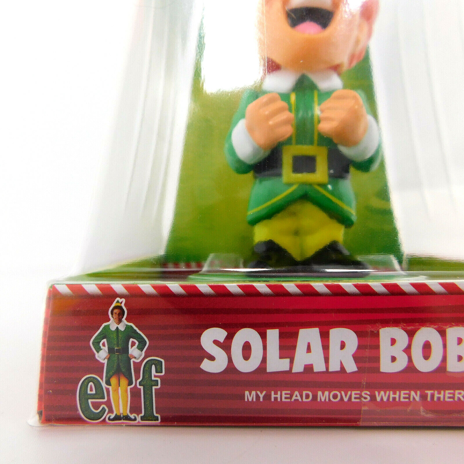 WB Elf Movie Will Ferrell Buddy Solar Bobbler Bobble Head Christmas ...