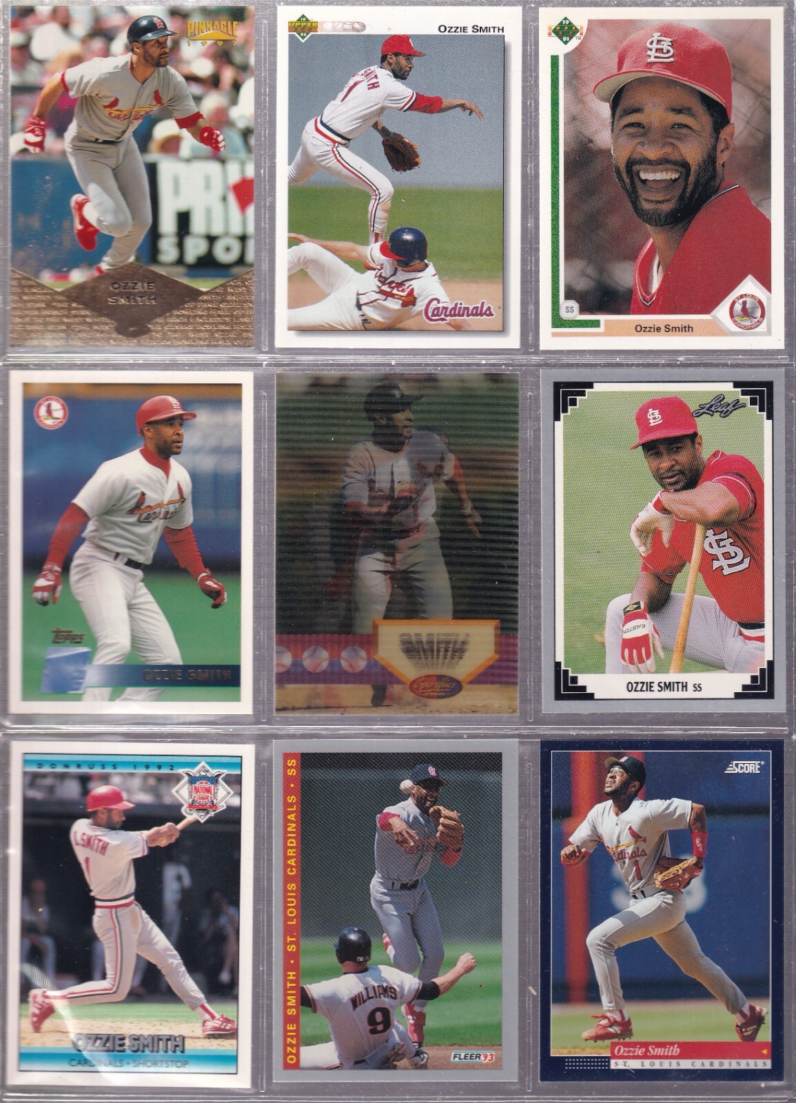 Ozzie Smith Collectors Lot of 27 ML Baseball Trading Cards B | eBay