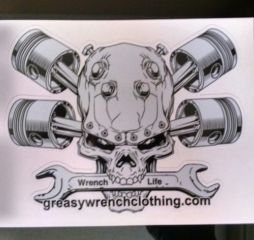 Wrench Life- Sticker | eBay