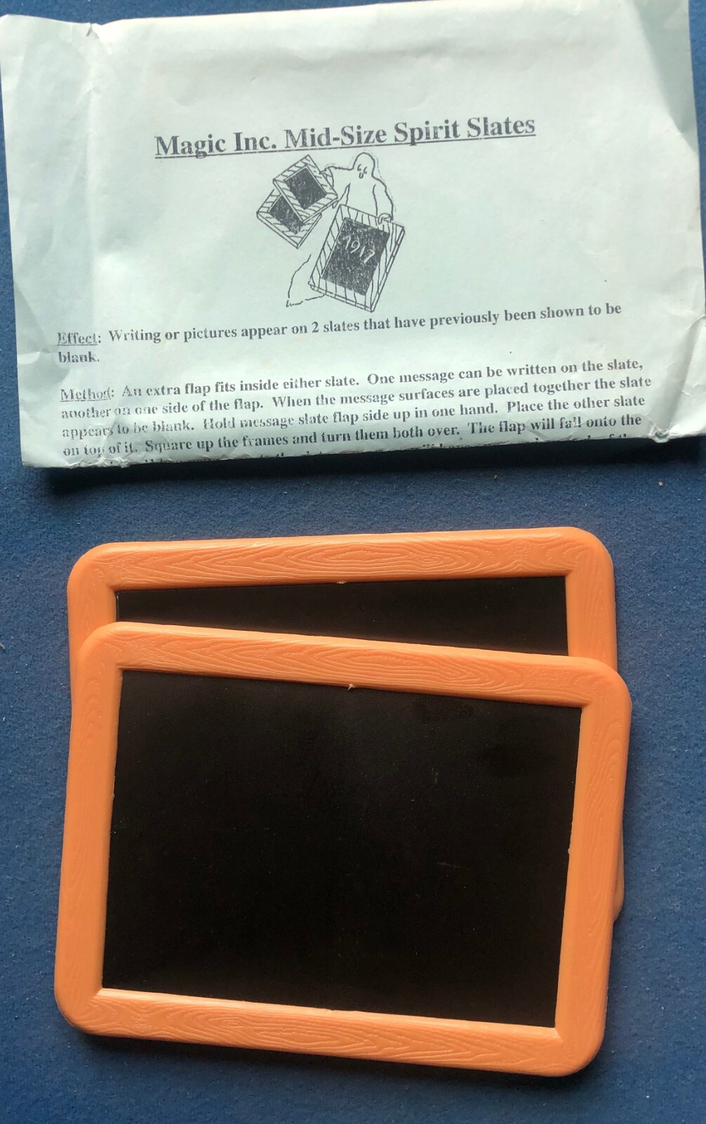 Magic Trick Mid Size Spirit Slates 5 x 7 Inches With Gimmick ...