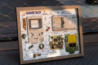 Disassembled Original Gameboy With Frame, Disassemble Gameboy Teardown ...