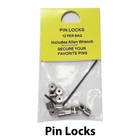 ( 36 Pieces ) Pin Keepers Pin backs Pin Locks Locking Pin Backs w ...