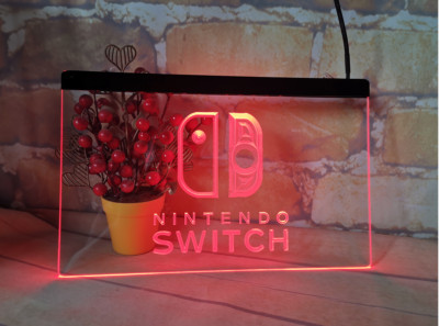Nintendo Switch LED Neon Light Sign for Game Room Console Store Club ...