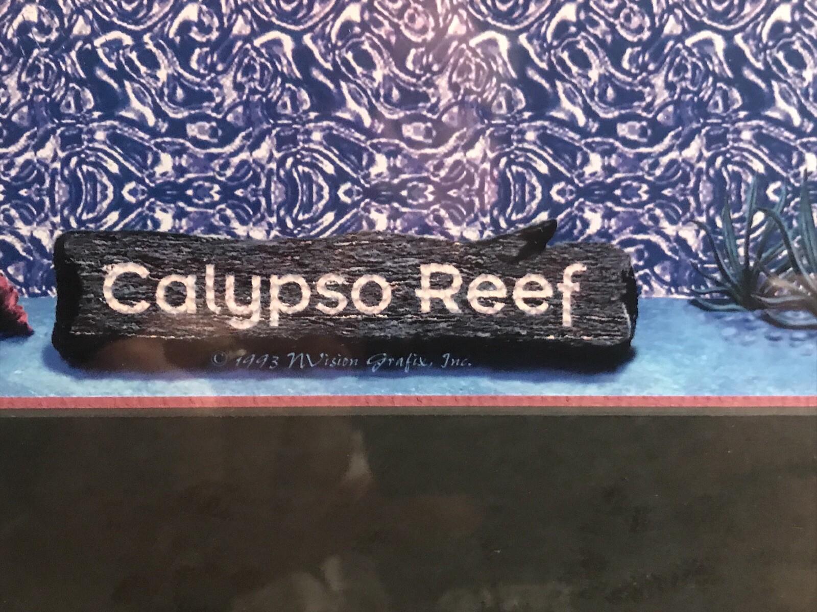 Calypso Reef Magic Eye Nvision Grafix 3D Poster Print 1993 Vintage | eBay
