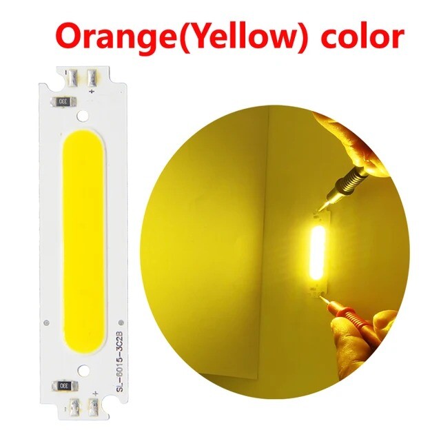 10PCS 60*15mm 2W COB LED Chips For Bright Source Diodes Board Strip ...