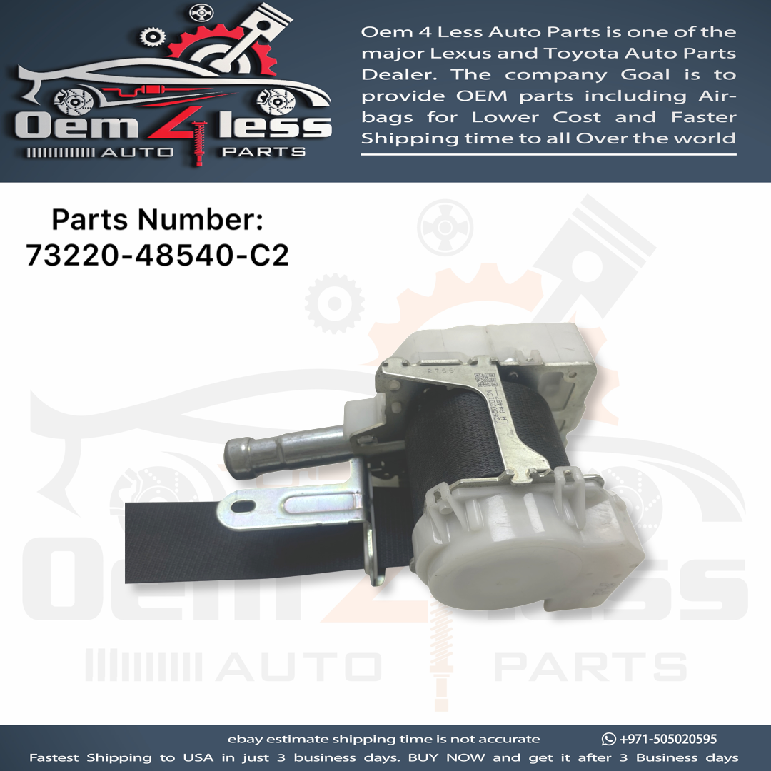 Lexus RX350L Front Left Side Seat Belt 2016, 2017 To 2022 OEM 73220 ...