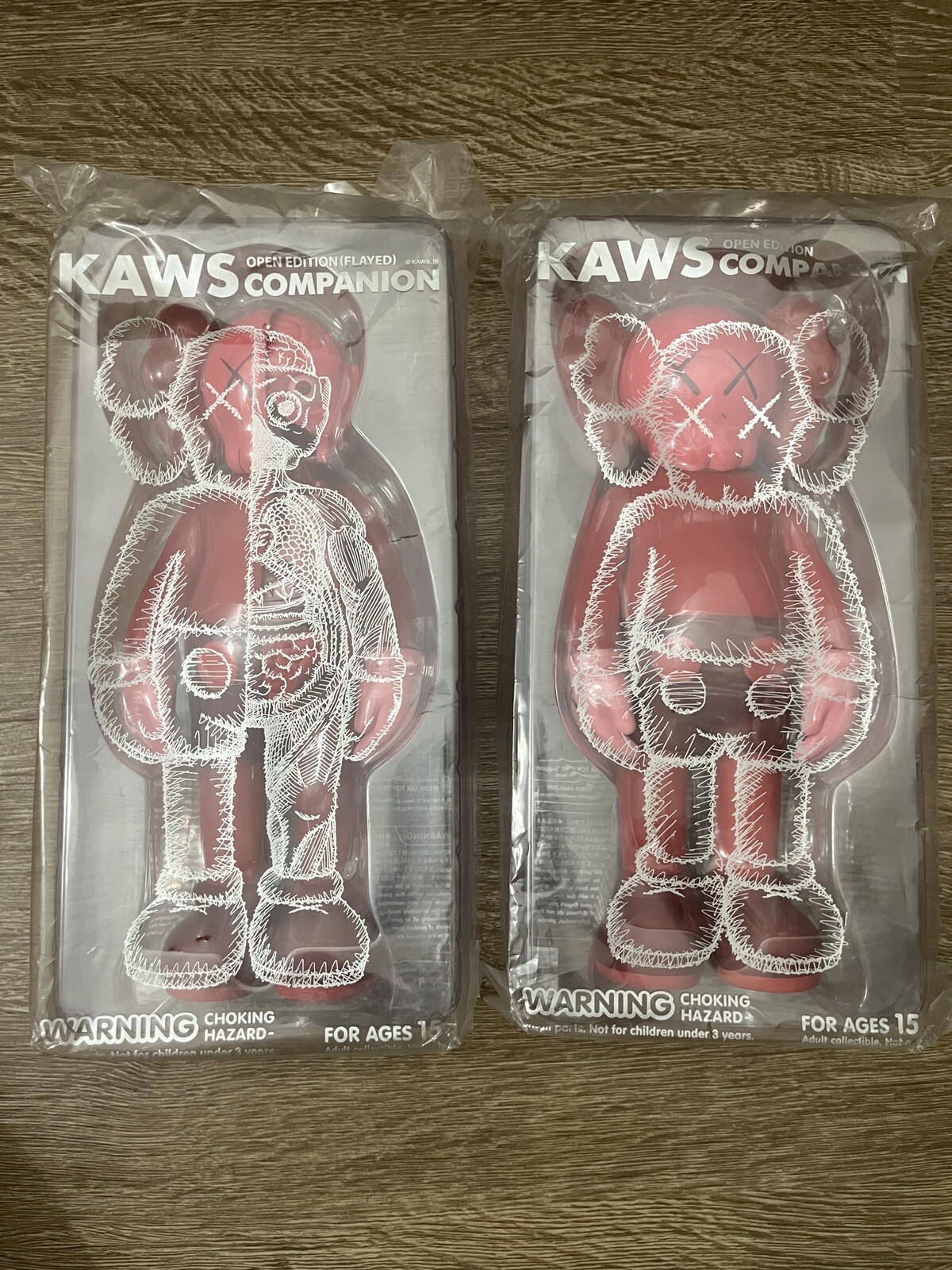 Kaws Blush SET Companion Flayed New Sealed | eBay