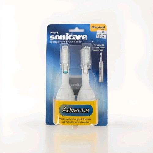 NEW 2003 USA Made Sonicare Advanced Replacement Brush Heads HX4002 For ...