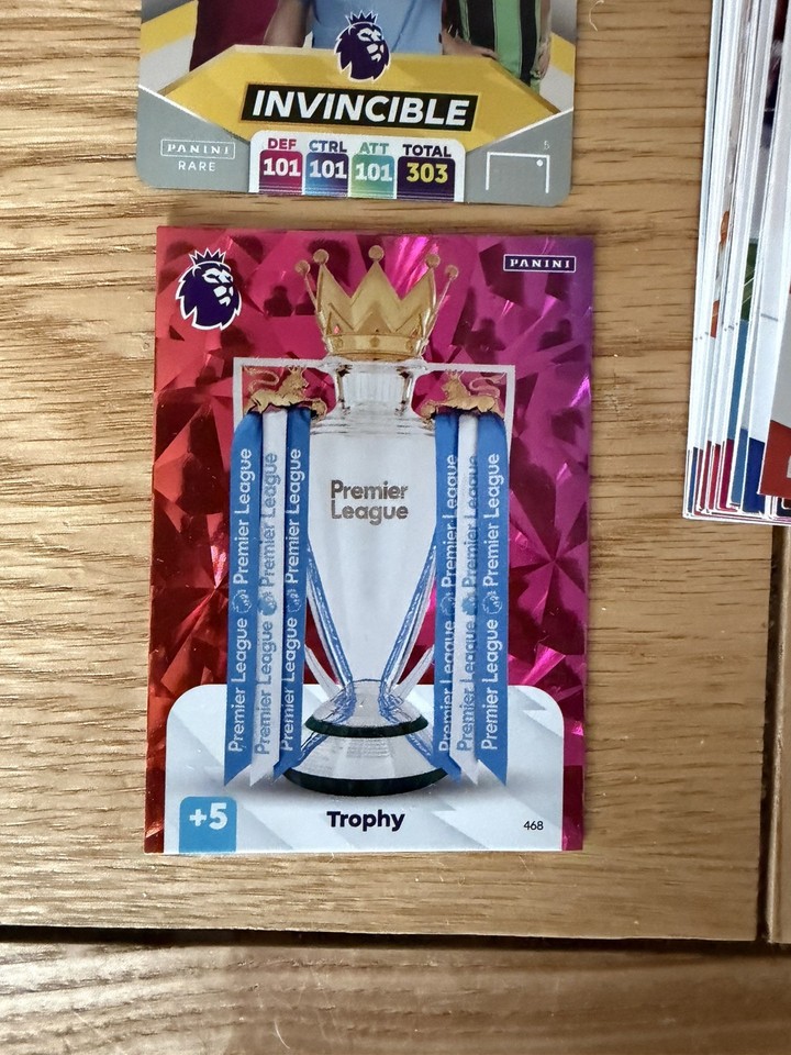 131 Panini Adrenalyn XL Premier League 2025 Cards - Golden Baller ...