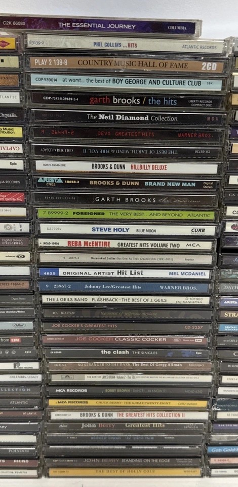 Lot Of 125 Assorted Music CDs Estate Find Mixed Genre Artist Hip Hop ...