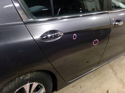 Used Rear Right Door Assembly Rear Side fits: 2014 Honda Accord ...