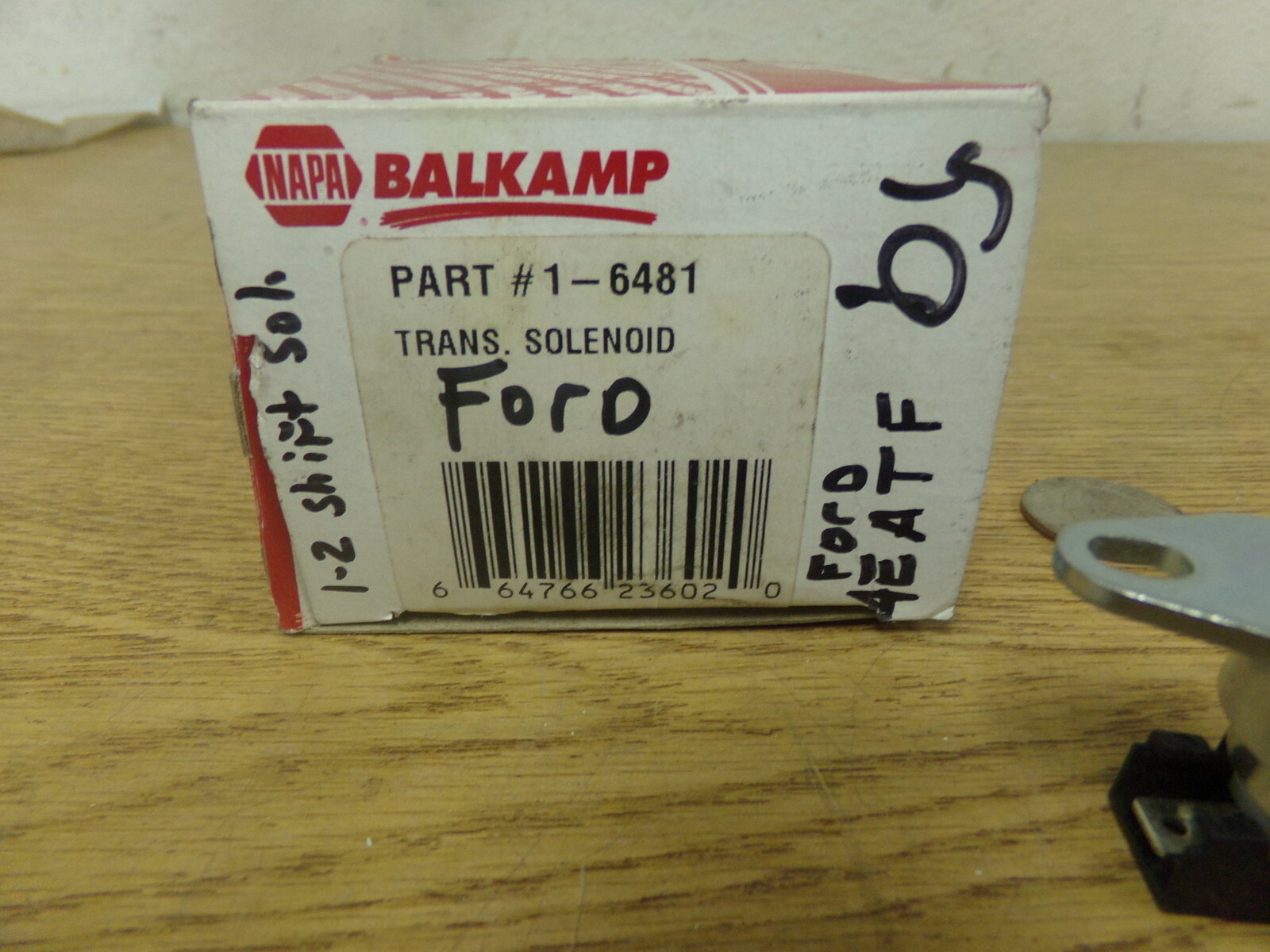 NEW Napa Balkamp 1-6481 Ford Transmission Solenoid *FREE SHIPPING* | eBay