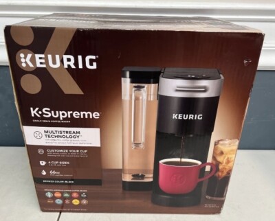 New Black Keurig 66oz 4 Cup K Supreme K910 Single Serve Coffee Maker ...