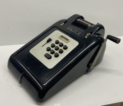 Cash Register, Adding Machines - Crank Adding Machine