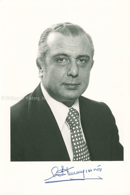 SPYROS KYPRIANOU (CYPRUS) - PHOTOGRAPH SIGNED | eBay