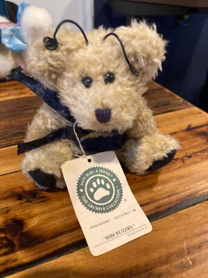 BOYDS Bears Bibi Buzzby Jointed 5" Plush BEE Bear Collectible NEW | eBay
