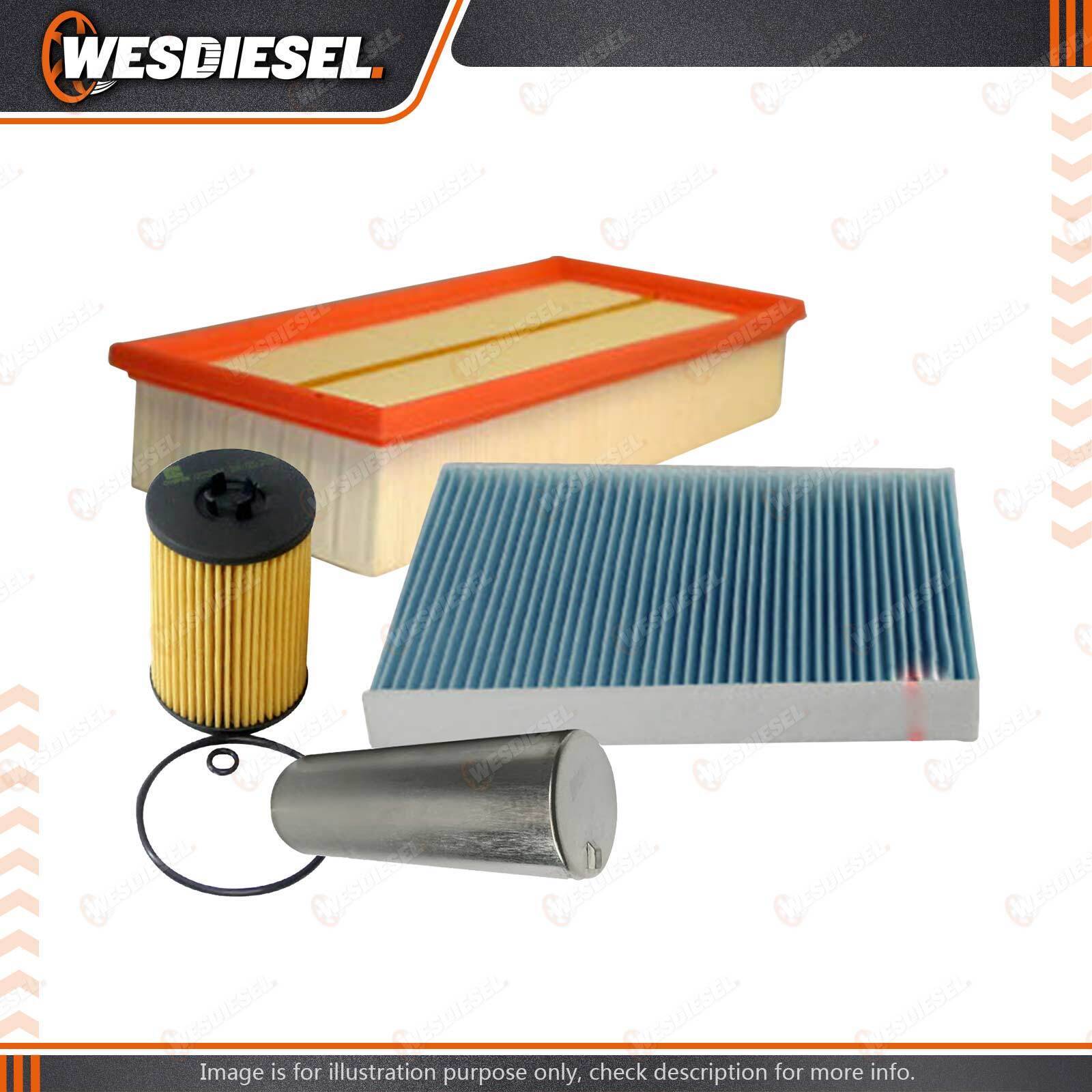 Wesfil Filter Service Kit fits Volkswagen California 7H Multivan ...