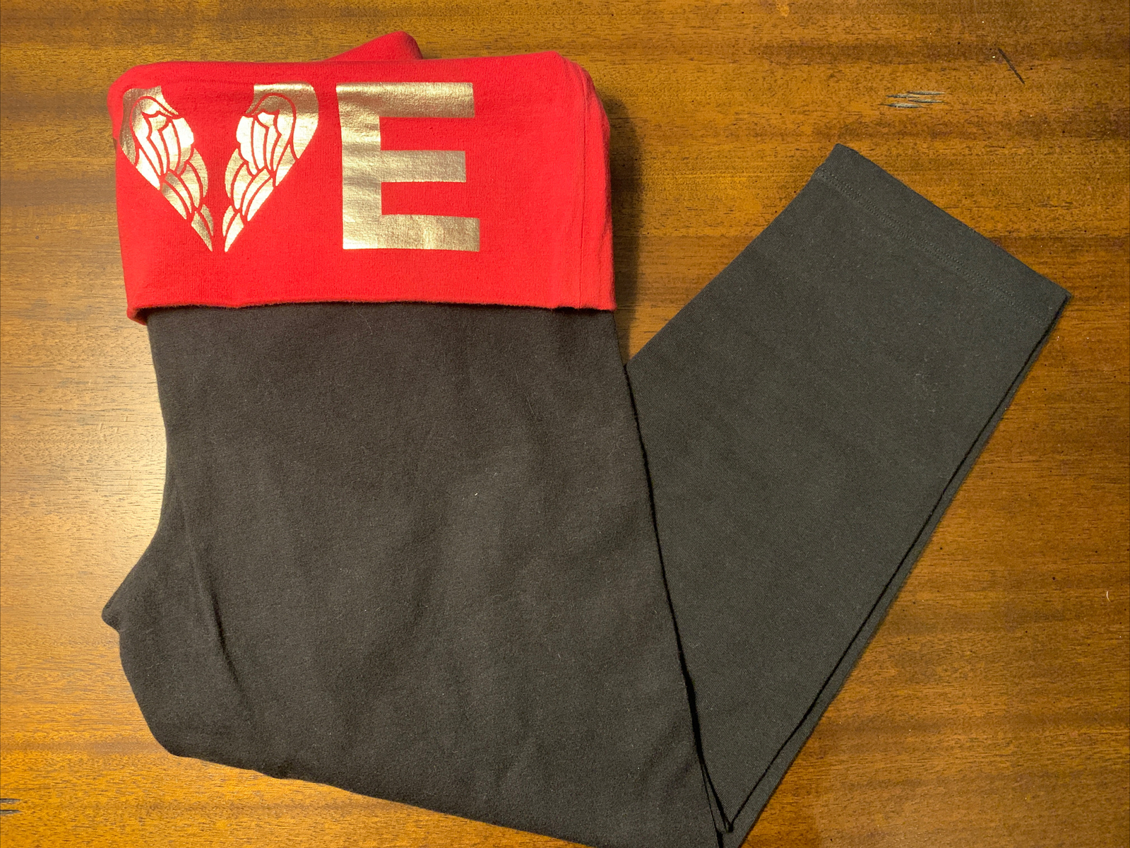 Victoria’s Secret S LOVE Angel Wings Legging Yoga Cro… - Gem