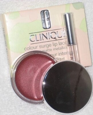 CLINIQUE Colour Surge Lip Lacquer Demi Matte Metallics No. 104 Rockstar ...