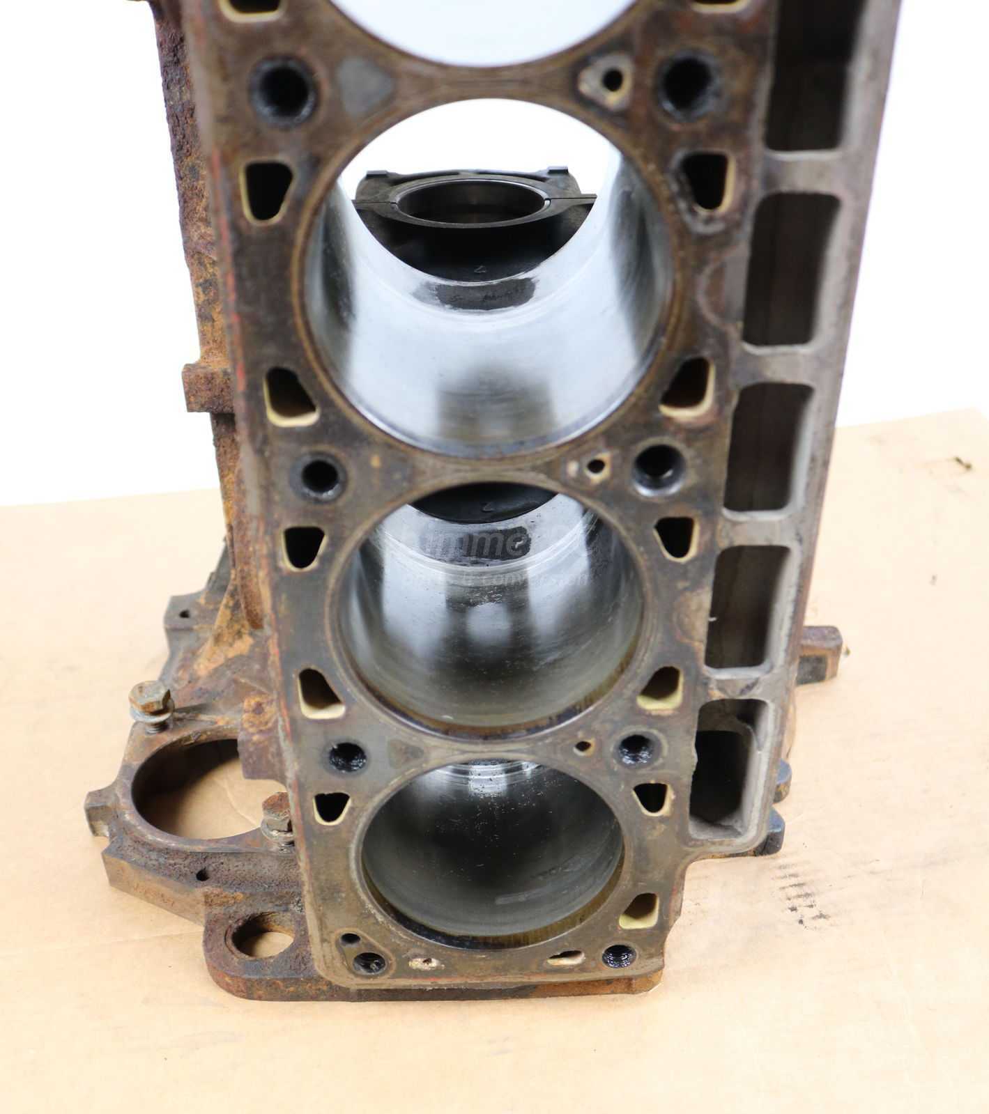 BMW M30 B35 Inline 6 Cylinder Engine Bare Motor Block E34 E32 E24 1987 ...