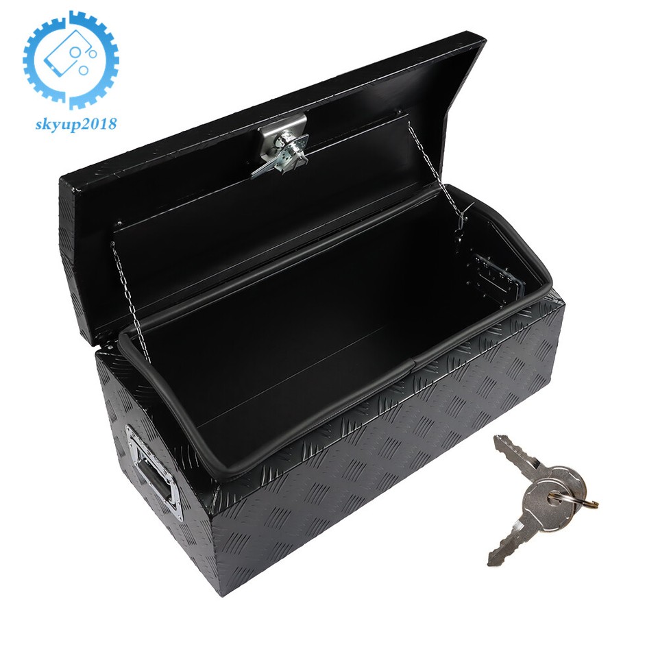 30" X 13" X 13" Aluminum Pickup Truck Trunk Bed Tool Box Trailer ...