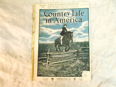 Country Life in America Magazine November 1905 | eBay