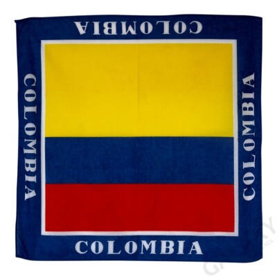 Colombia Bandana / Colombia Flag Bandanna | eBay