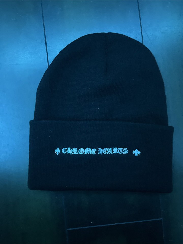Chrome Hearts Cross Logo Beanie | eBay