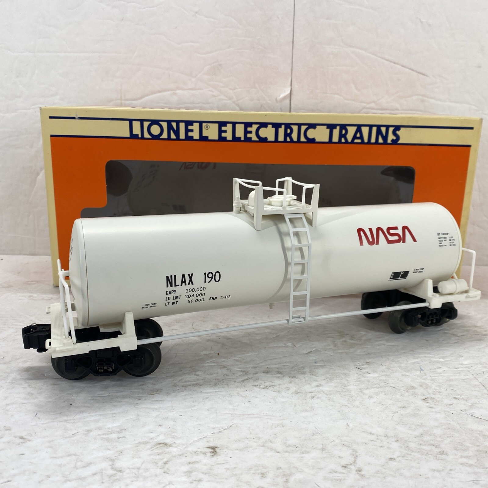Lionel 6-17899 LCCA 1992 NASA 200k Gallon Tank Car for sale online | eBay