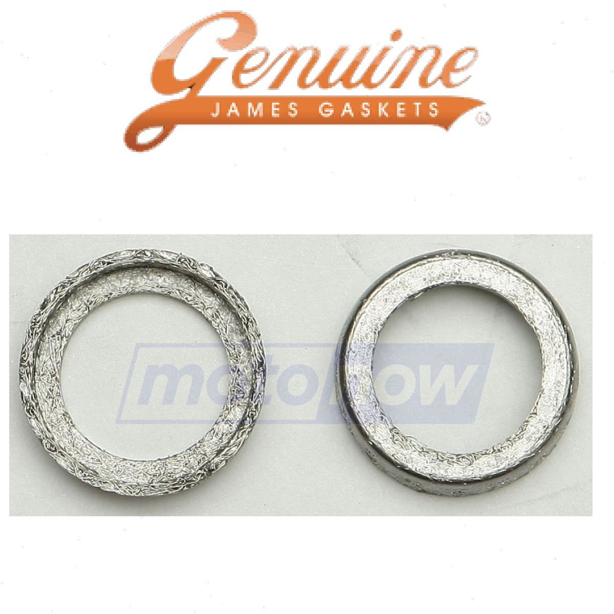 James Gasket Compressed Wire with Graphite Exhaust Port Gaskets for gu ...