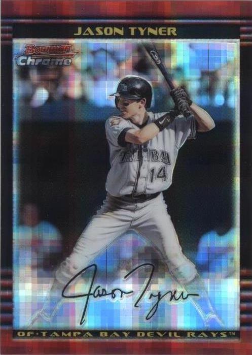 2002 Bowman Chrome - Jason Tyner #84 X-Fractor /250 for sale online | eBay