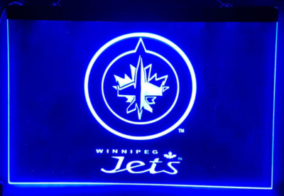 Winnipeg JETS Hockey Team Logo LED Neon Light Sign for sport bar pub ...