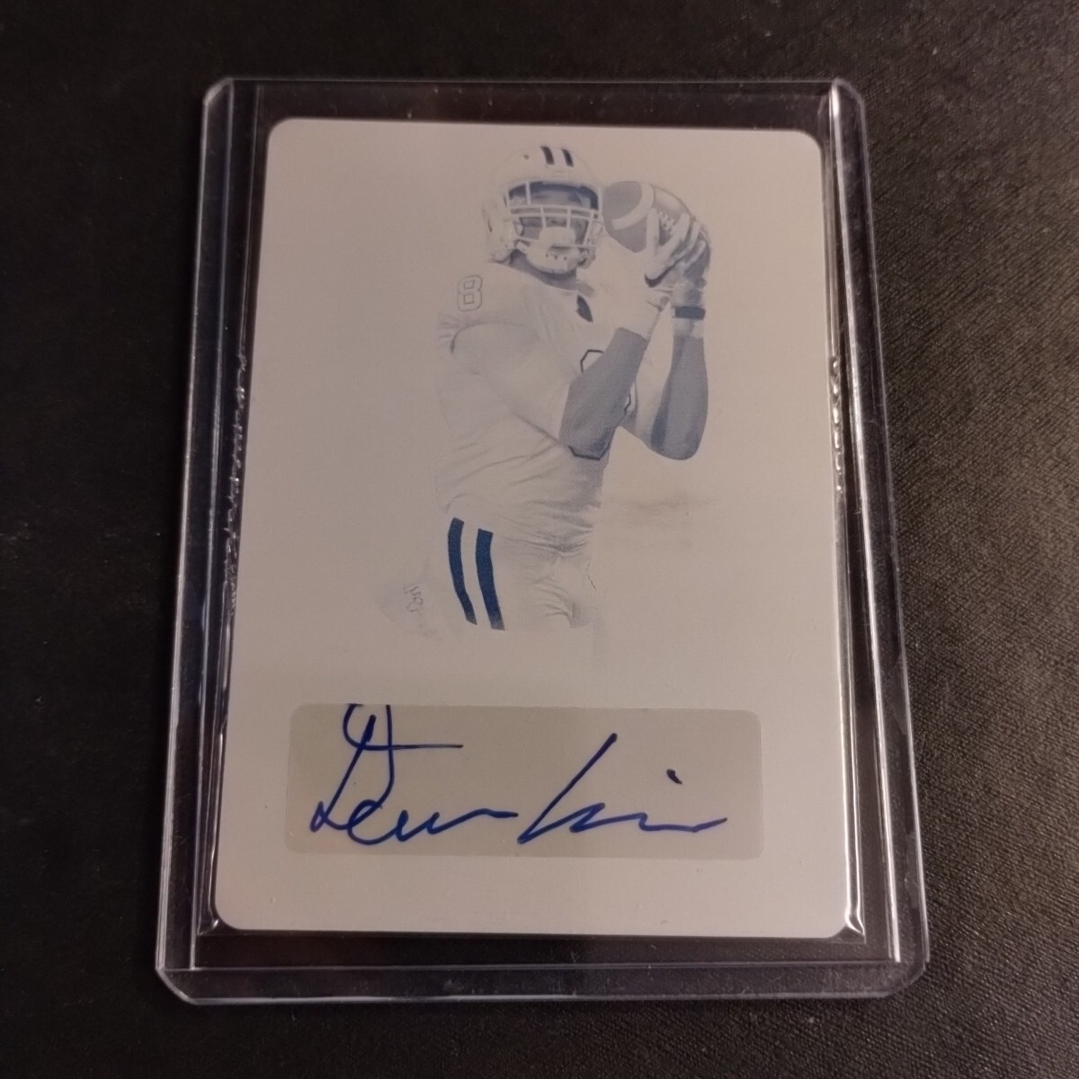 #1/1 Deon Cain Rookie Printing Plate Auto 2017 Leaf Metal Draft Clemson ...