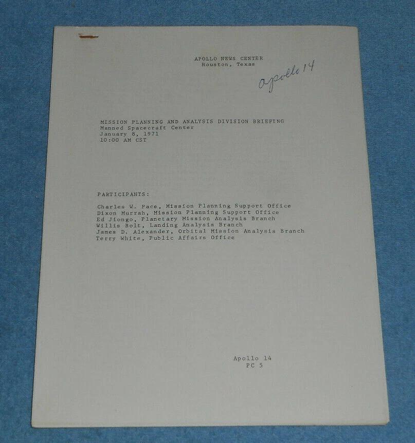 Apollo 13 Mission Transcript