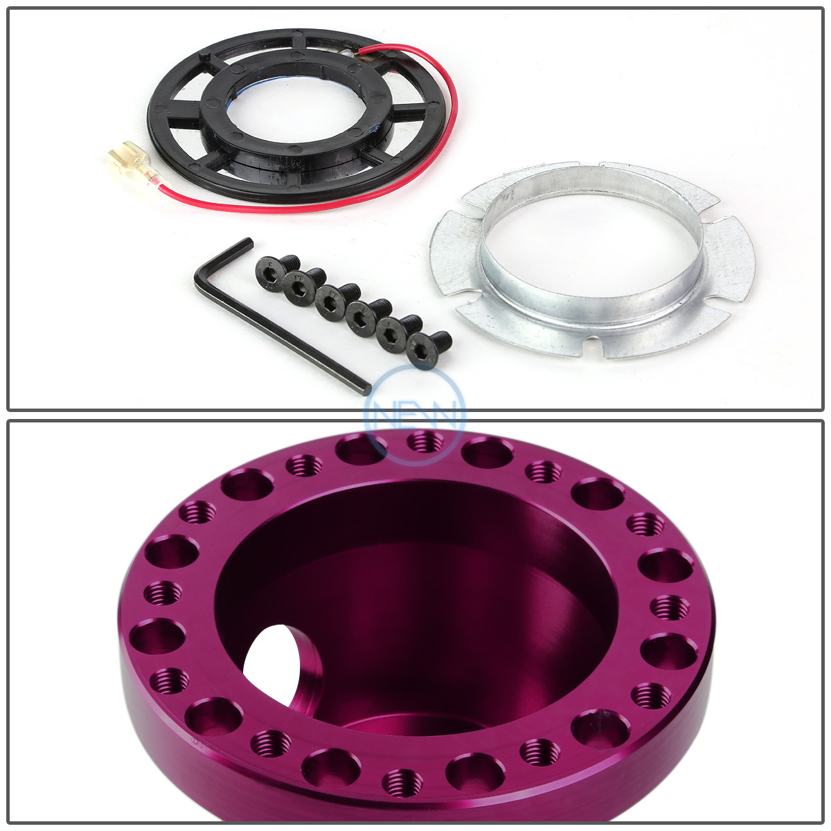 Purple 6-Holes Steering Wheel Hub Adaptor for JDM AE86 Corolla SW20 MR2 ...