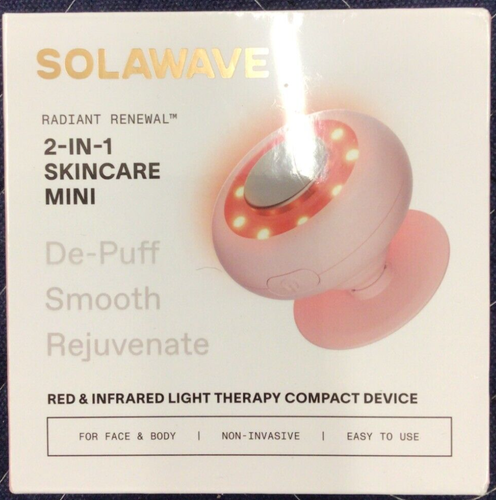 Solawave Radiant Renewal 2-in-1 Skincare Mini New In Box | eBay