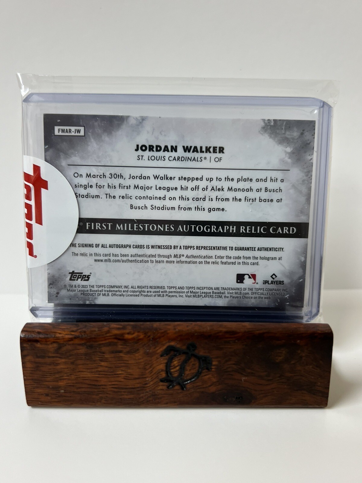 2023 Topps Inception - First Milestones Autograph Relics Inception # ...