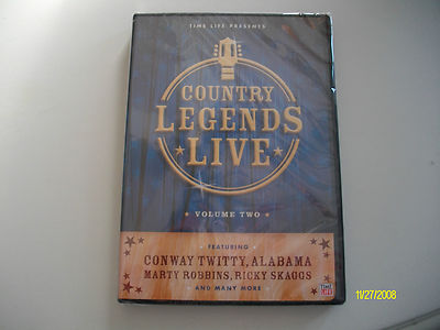TIME LIFE COUNTRY LEGENDS LIVE VOLUME 2 DVD BRAND NEW IN PACKAGE | eBay