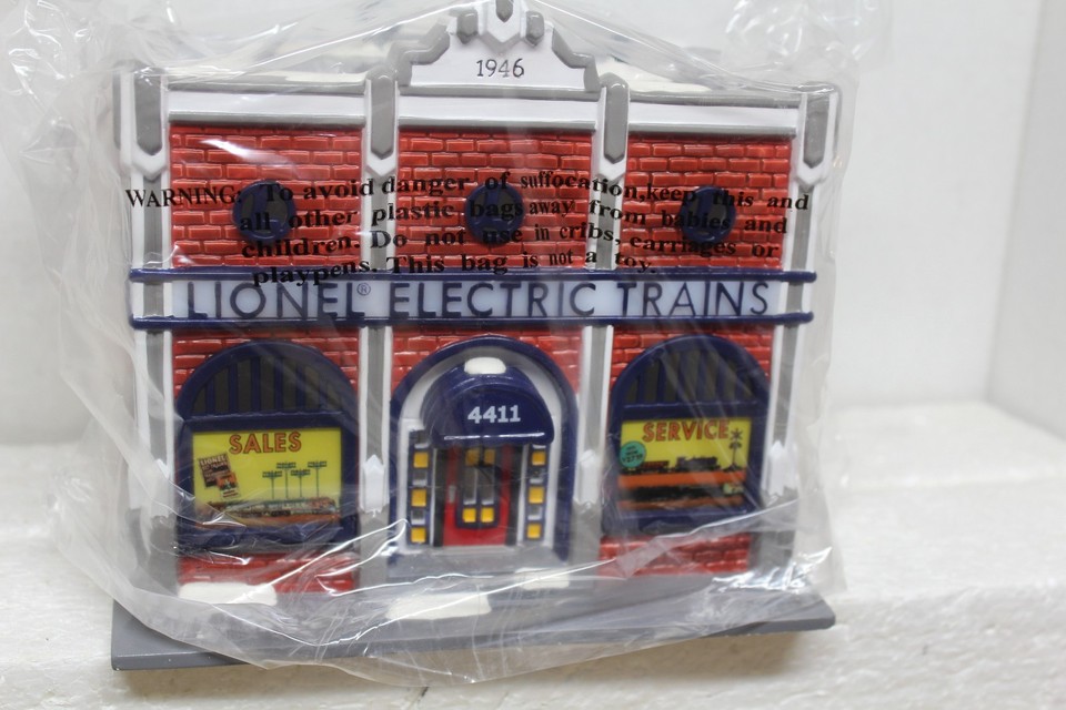 Department 56- Lionel Electric Train Shop MADE FOR ALLIED MODEL TRAINS ...