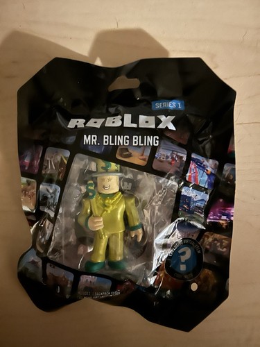 Roblox Series 1 Mr. Bling Bling Figure & Code | eBay