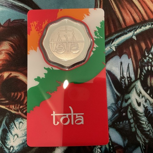 MMTC-Pamp 11.638 Gram Silver Tola in Assay Card [123GRA] | eBay