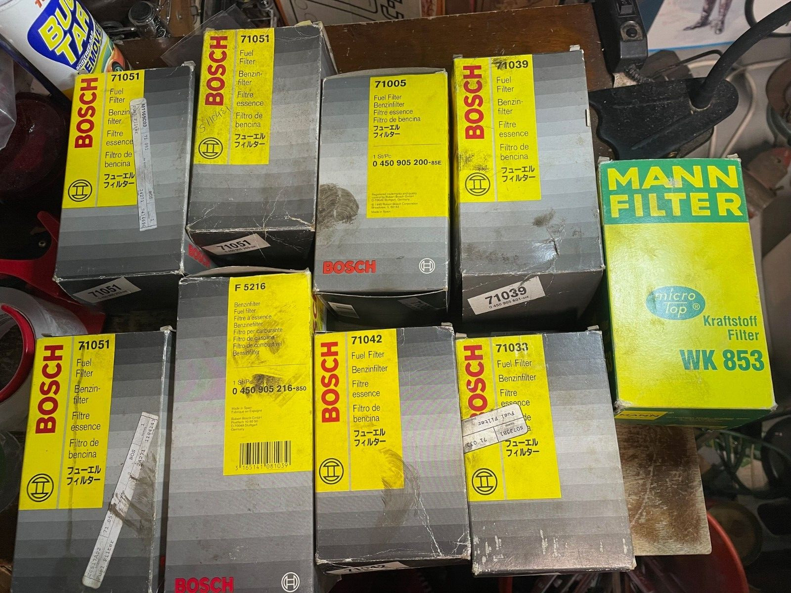 NAPA 3001 - Fuel filter cross reference