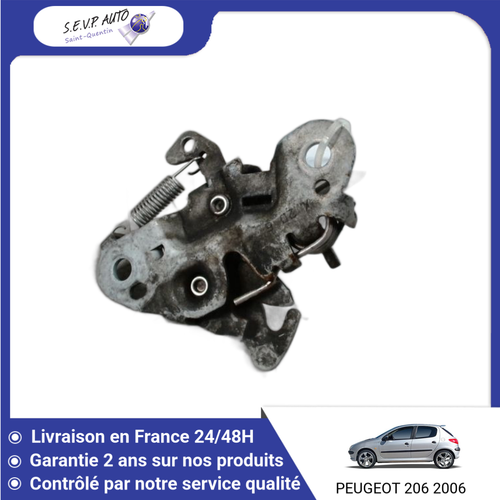 🇫🇷 SERRURE CAPOT PEUGEOT 206 3P ♻️ 793449 | eBay