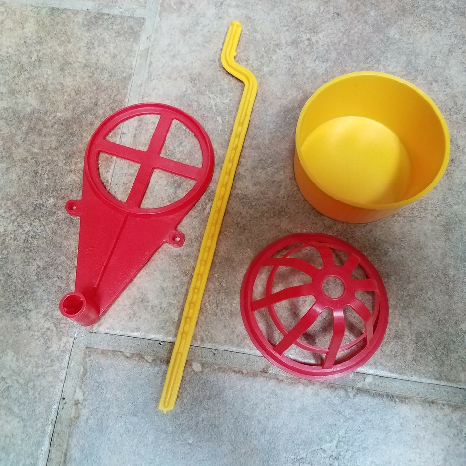 Vintage MB Mouse Trap Board Game 1986 Yellow Red Trap Spare Replacement ...
