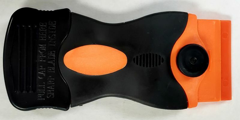 Comfort Mini Profile Style Scraper w/ 6 Pieces Plastic Double Edge ...